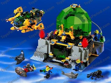 LEGO 6199 Hydro Crystalization Station Instructions and Parts List