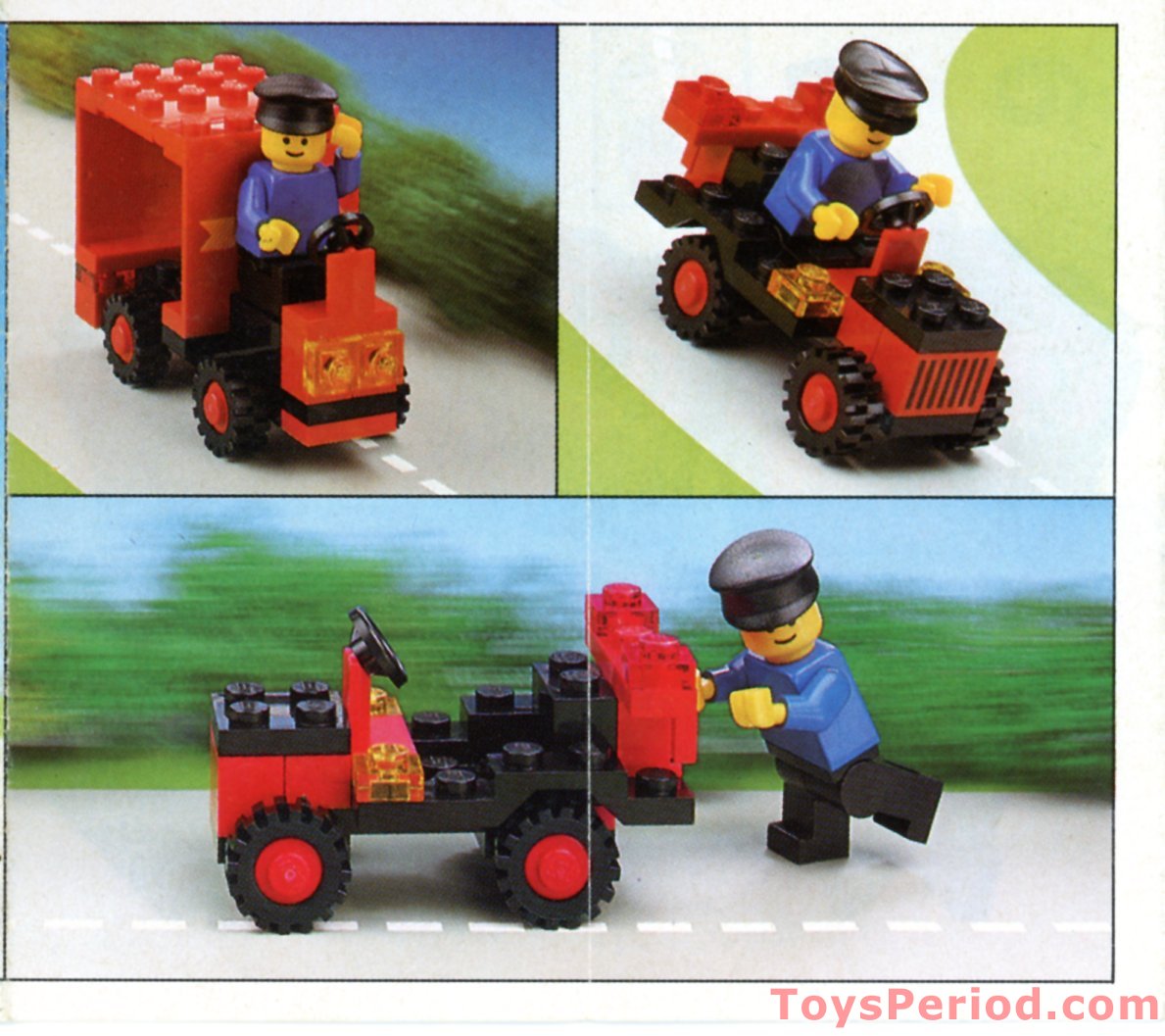 LEGO 6624 Delivery Van Instructions and Parts List