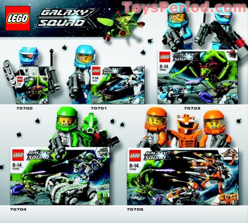 LEGO 70702 Warp Stinger Instructions and Parts List