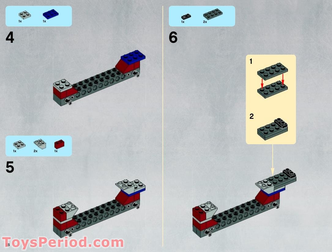 LEGO 9515 The Malevolence Instructions and Parts List