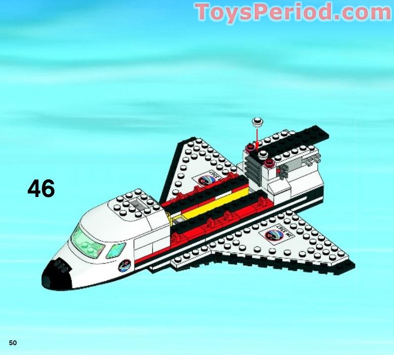 LEGO 3367 Space Shuttle Instructions and Parts List