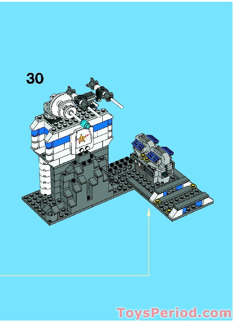 LEGO 10191 Star Justice Instructions and Parts List