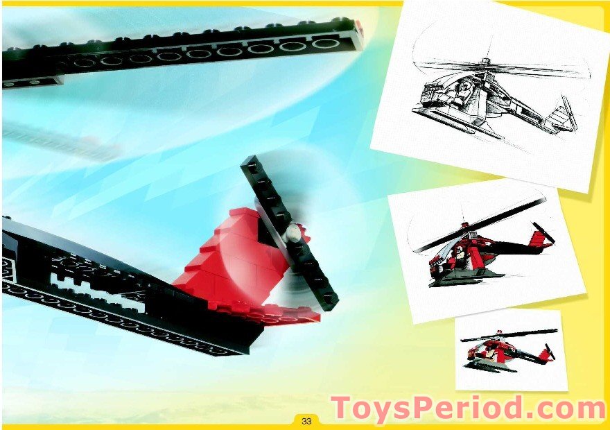 LEGO 4403 Air Blazers Instructions and Parts List