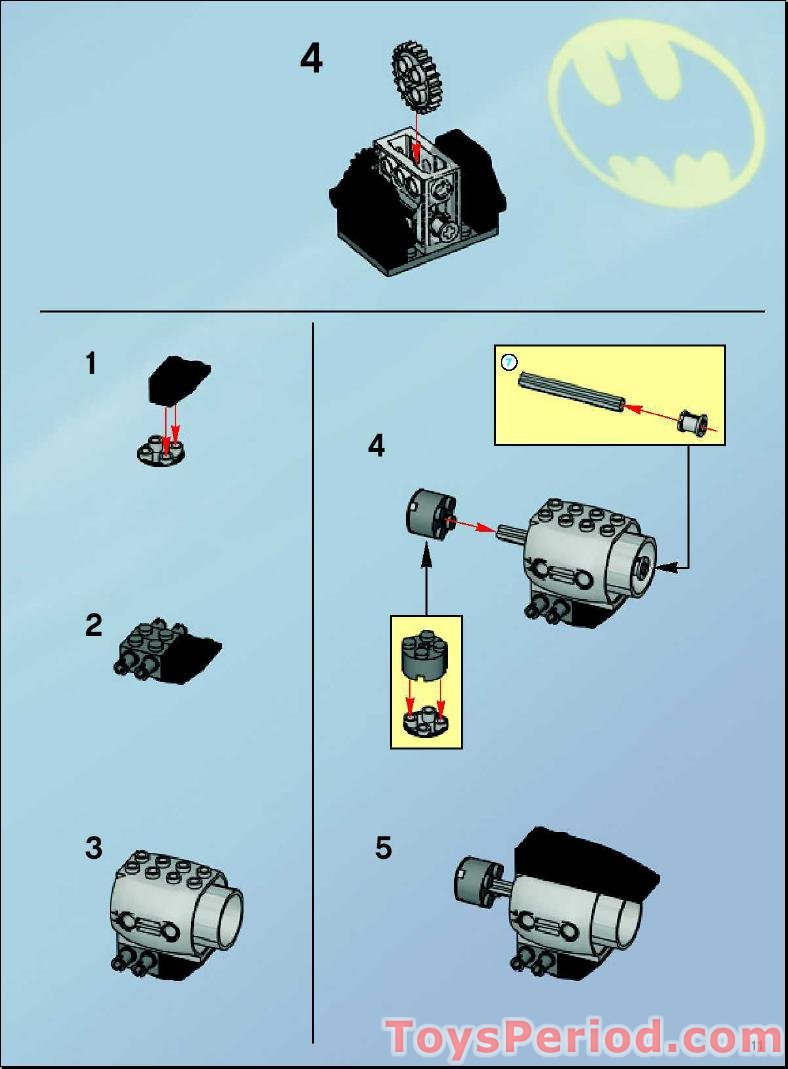 LEGO 7783 The Batcave: The Penguin and Mr. Freeze's Invasion ...