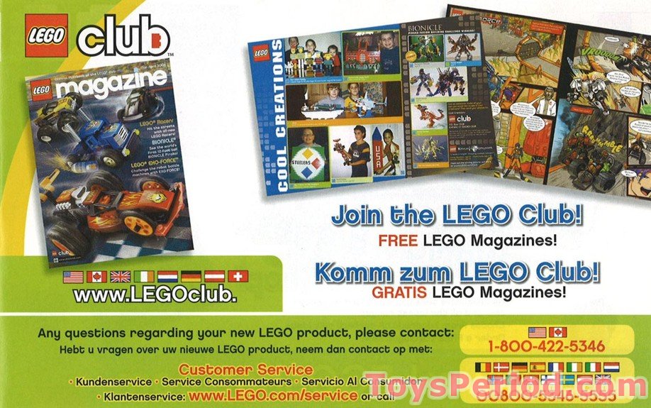 LEGO 8138 Phantom Crasher Instructions and Parts List