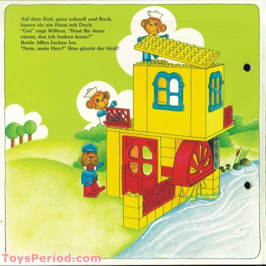 LEGO 3673 Steamboat Instructions and Parts List