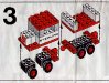 LEGO 1551-2 Sterling Luggage Carrier Instructions and Parts List