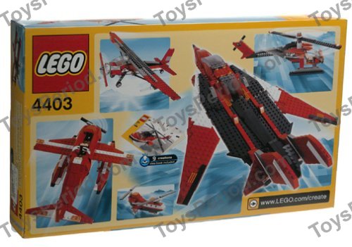 LEGO 4403 Air Blazers Instructions and Parts List