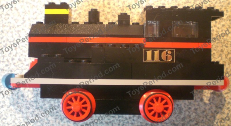 LEGO 116 Starter Train Set with Motor Instructions and Parts List