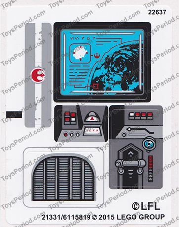 LEGO Sets with Part 75094stk01a Sticker Sheet for Set 75094 ...