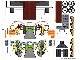 LEGO Sets with Part 7676stk01 Sticker Sheet for Set 7676 - (63675/4529377)
