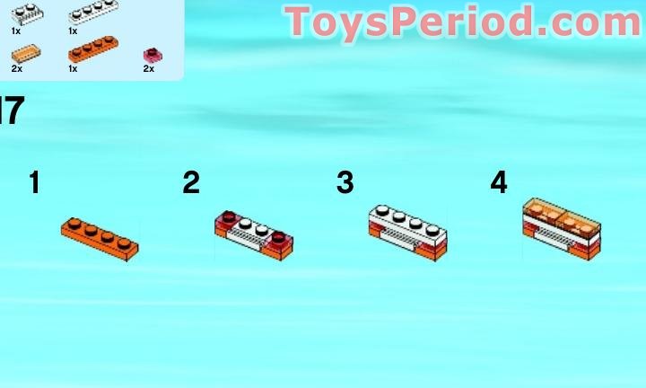 LEGO 4207 City Garage Instructions and Parts List