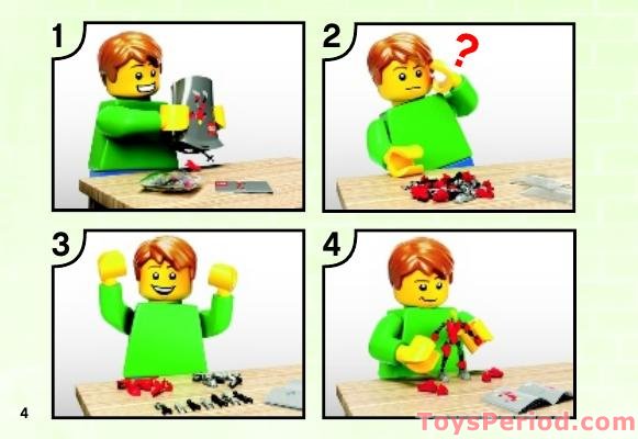 LEGO 44004 Bulk Instructions and Parts List