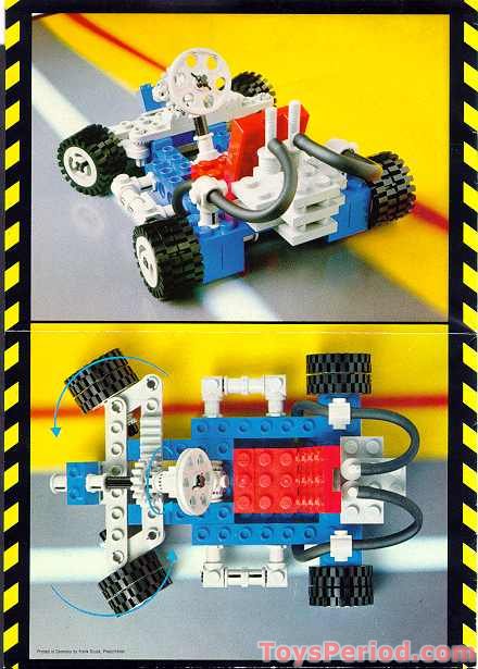 LEGO 1972 Go-Cart Instructions and Parts List