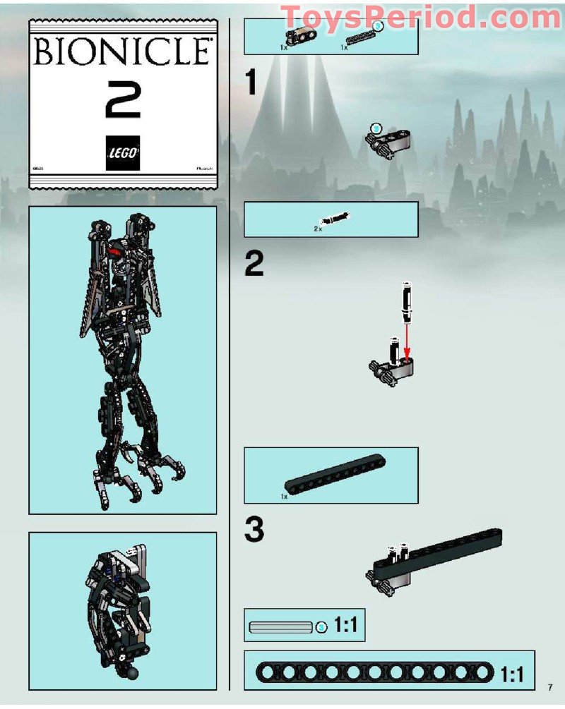 LEGO 10202-2 Ultimate Dume Instructions and Parts List