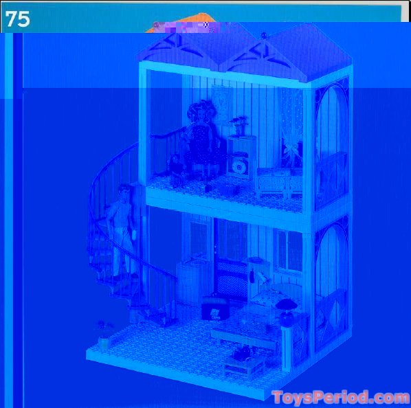 LEGO 3119 Sunshine Home Instructions and Parts List