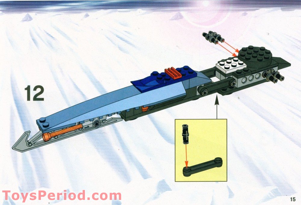 LEGO 4743 Ice Blade Instructions and Parts List