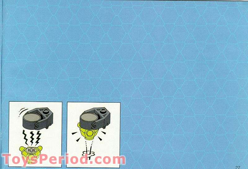 LEGO 6907 Sonic Stinger Instructions and Parts List