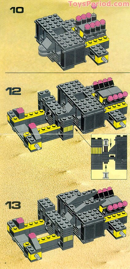 LEGO 6941 Battrax Instructions and Parts List