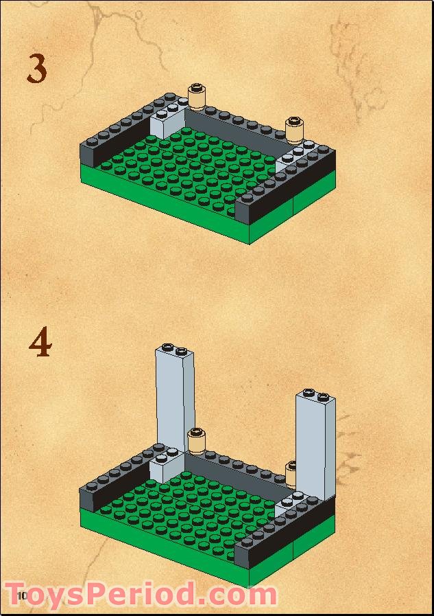 LEGO 6095 Royal Joust Instructions and Parts List