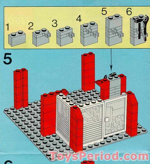 LEGO 6369 Auto Workshop Instructions and Parts List