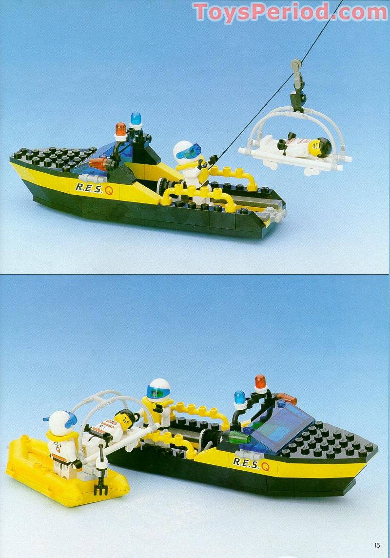 LEGO 6479 Emergency Response Center Instructions and Parts List