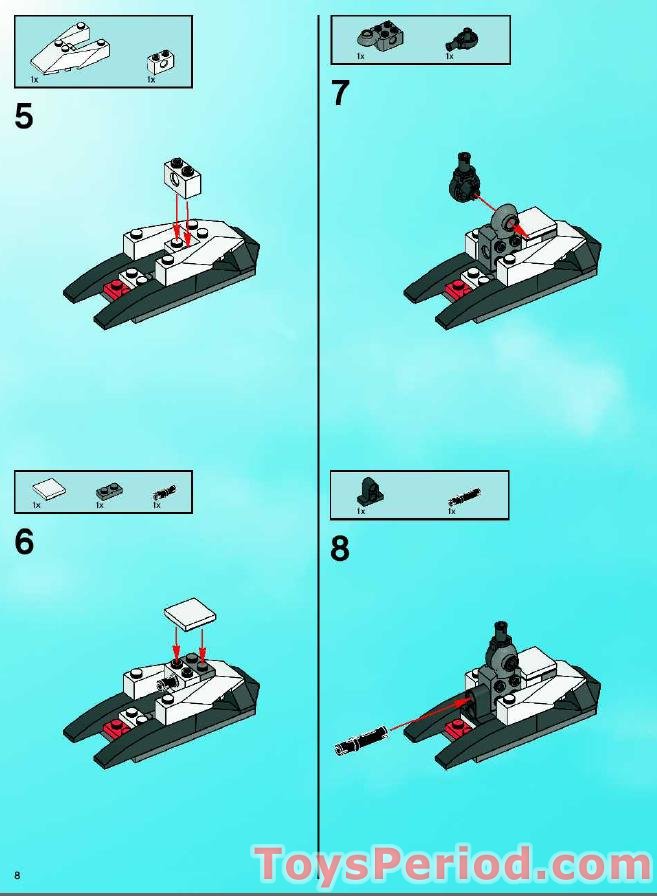 LEGO 7714 Golden Guardian (Limited Gold Edition) Instructions and Parts ...