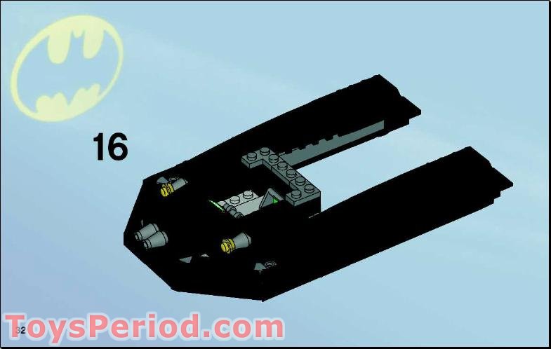 LEGO 7780 The Batboat: Hunt for Killer Croc Instructions and Parts List