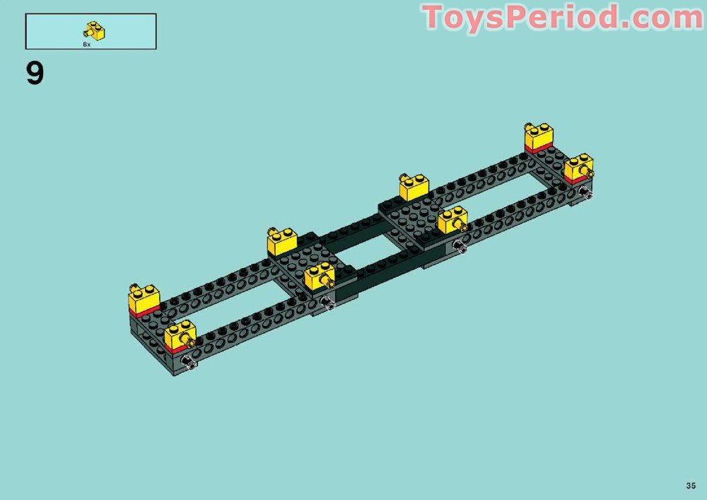 LEGO 8108 Mobile Devastator Instructions and Parts List