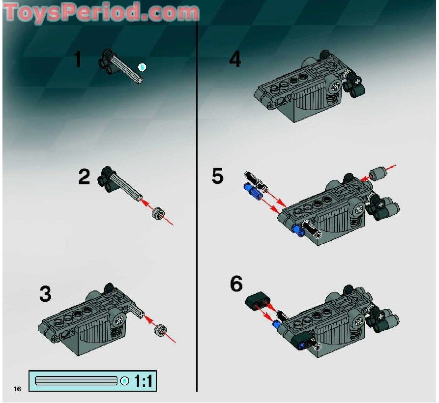 LEGO 8141 Off Road Power Instructions and Parts List