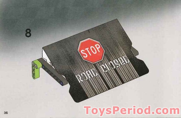 LEGO 8493 Red Ace Instructions and Parts List