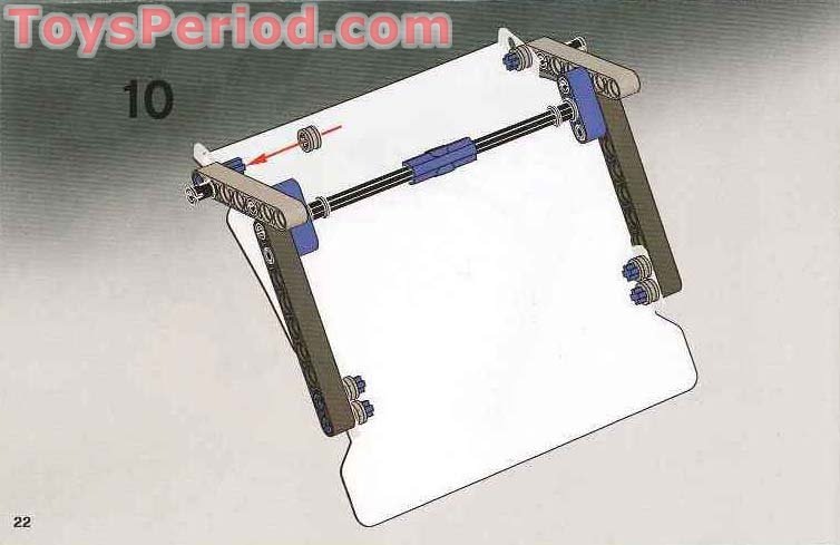 LEGO 8493 Red Ace Instructions and Parts List