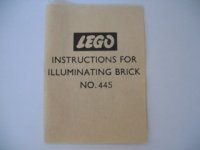 LEGO 445-2 Lighting Device Pack Set Parts List