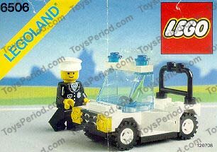 LEGO 6506 Precinct Cruiser Instructions and Parts List