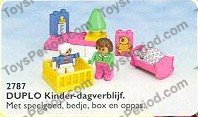 LEGO 2787 Sleepy Dreams Nursery Set Parts List
