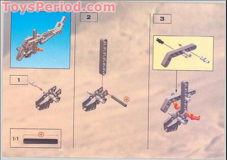 LEGO 10023 Bionicle Master Builder Set Instructions and Parts List