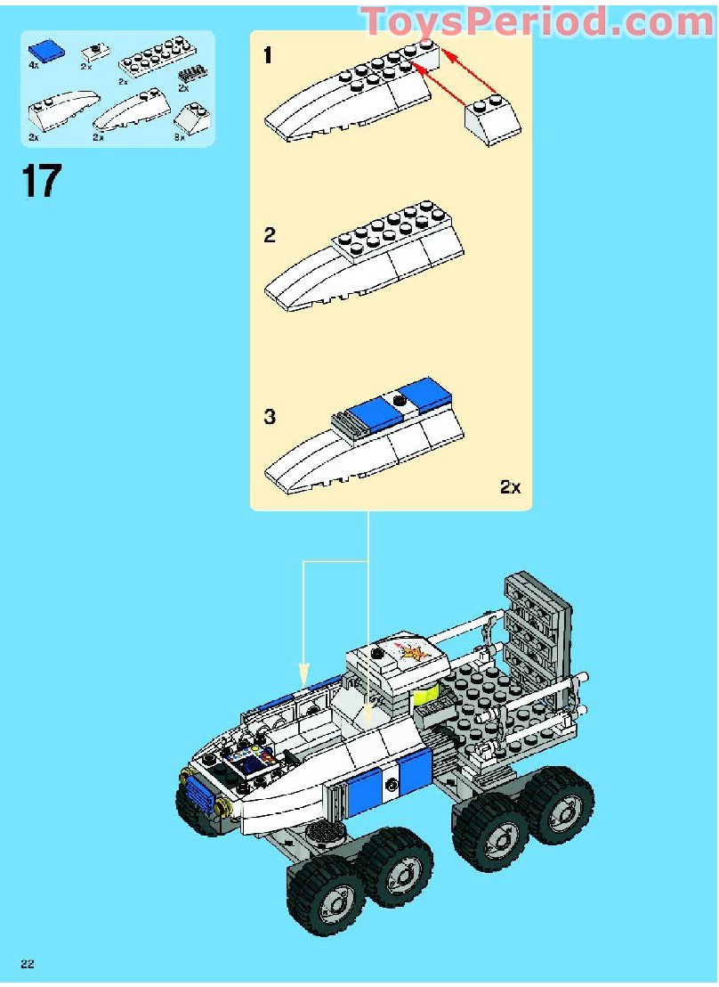 LEGO 10191 Star Justice Instructions and Parts List
