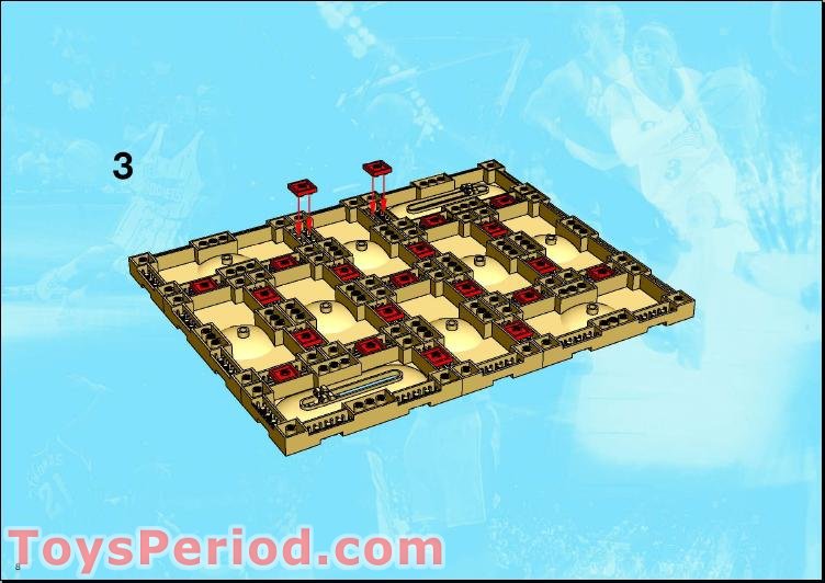 LEGO 3433 NBA Ultimate Arena Instructions and Parts List