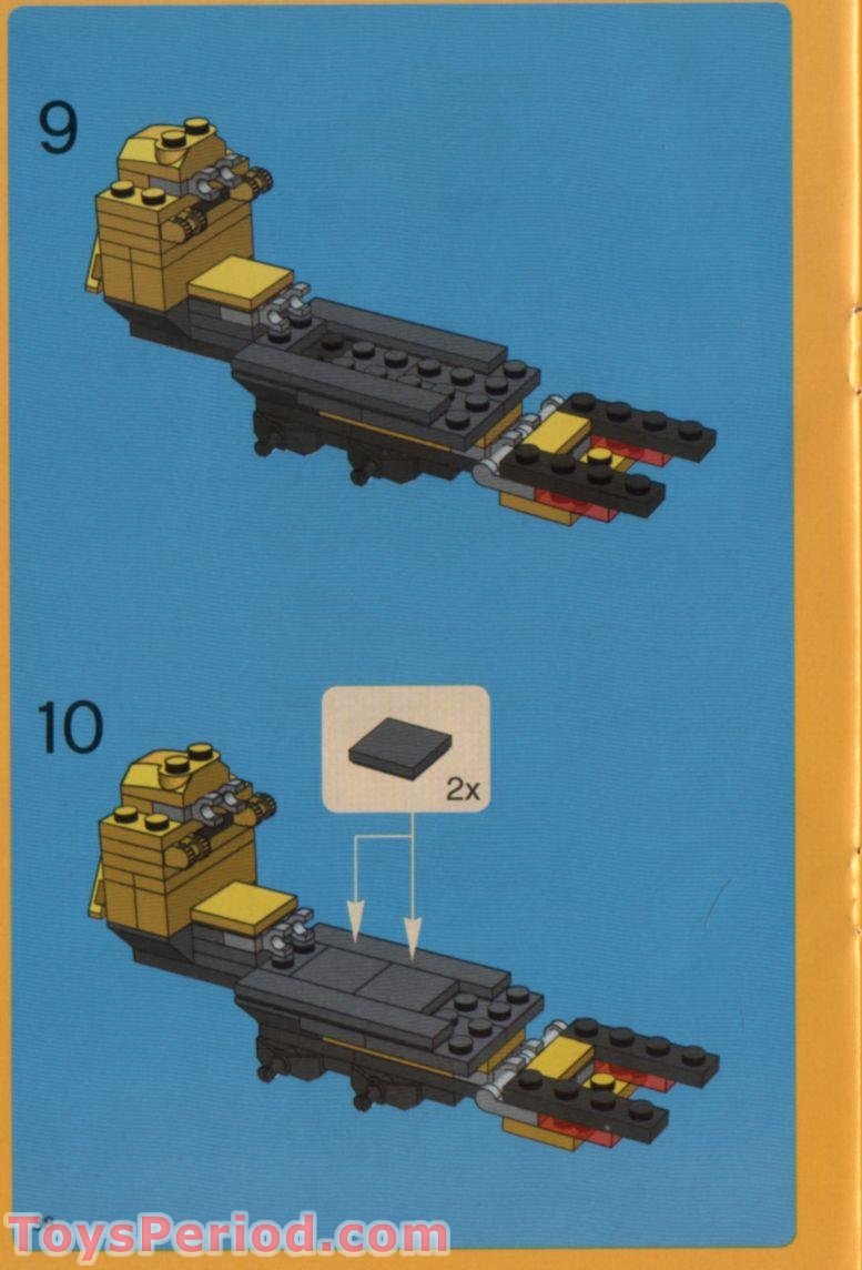 LEGO 4891 Highway Haulers Instructions and Parts List
