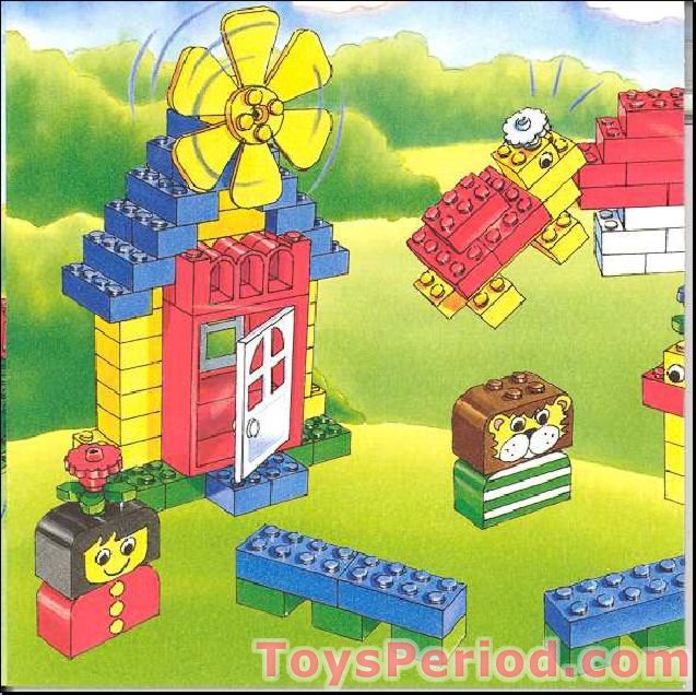 LEGO 4217 Playdesk and Bricks Instructions, from 1998 | LEGO Reference