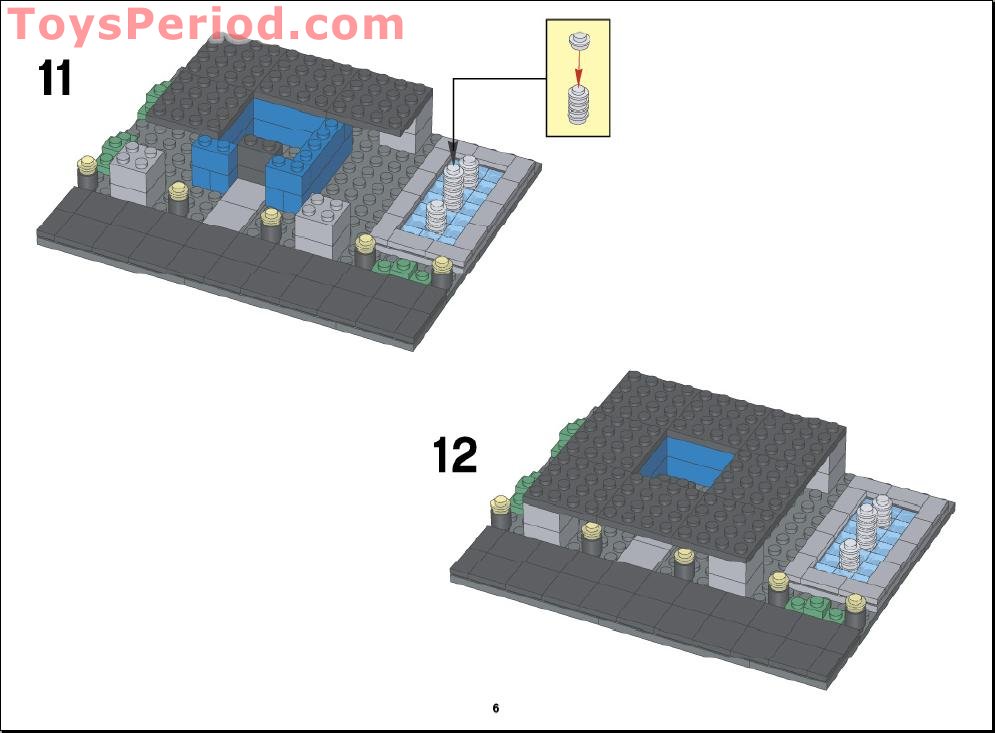 LEGO 5526 Skyline Instructions and Parts List
