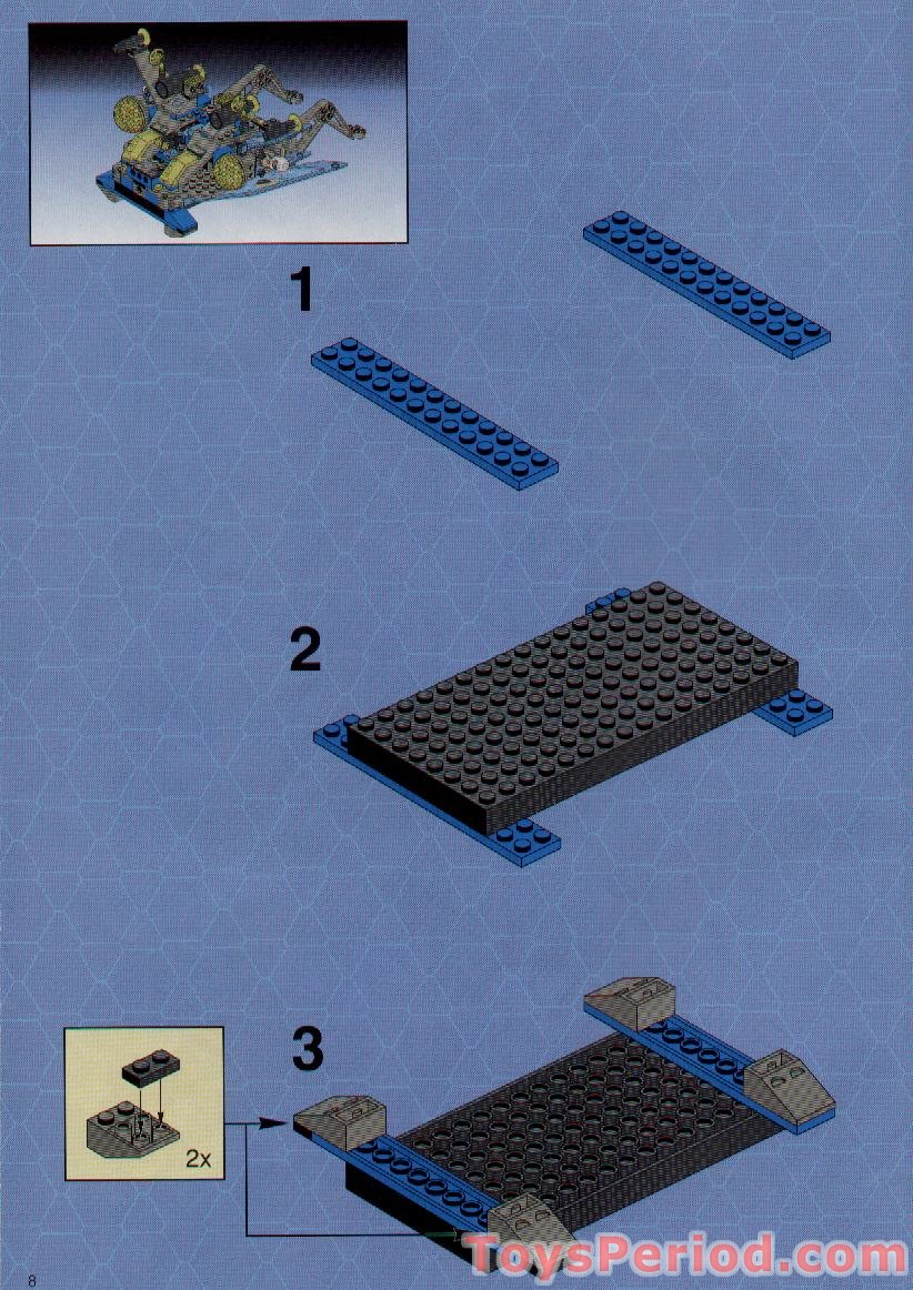 LEGO 6969 Celestial Stinger Instructions and Parts List