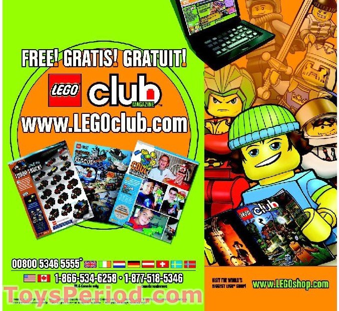 LEGO 6241 Loot Island Instructions and Parts List