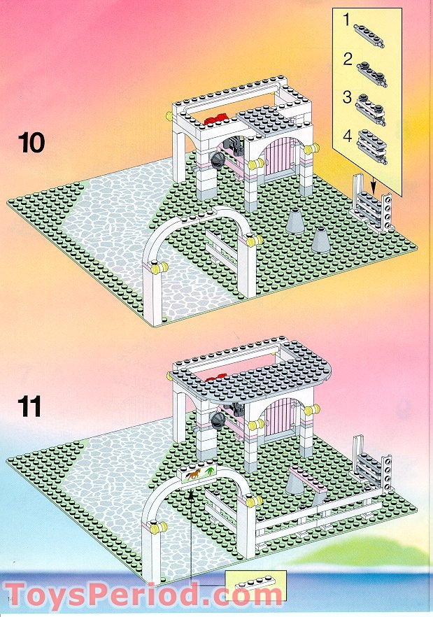 LEGO 6419 Rolling Acres Ranch Instructions and Parts List