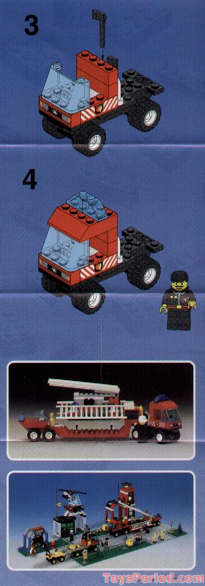 LEGO 6464 Super Rescue Complex Instructions and Parts List