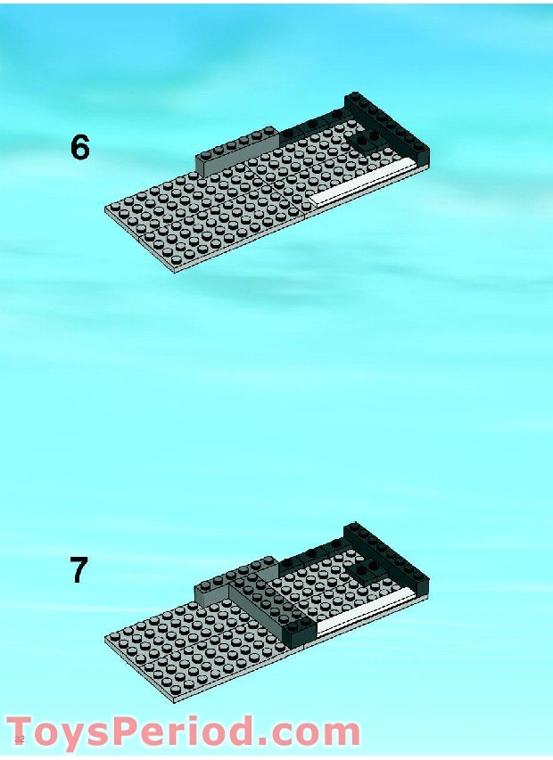 LEGO 7744 Police Headquarters Instructions and Parts List