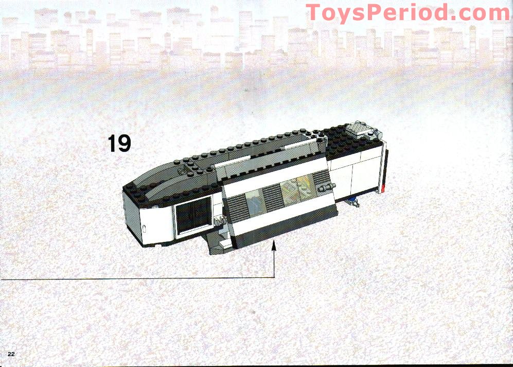 LEGO 7034 Surveillance Truck Instructions and Parts List