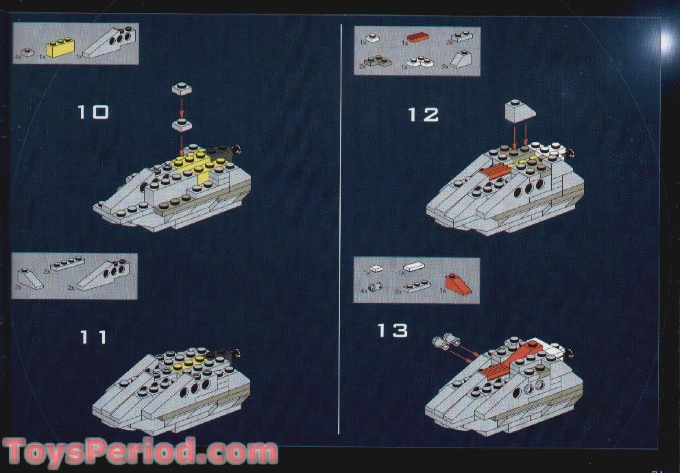 LEGO 7191 X-Wing Fighter - Ultimate Collector Series UCS Instructions ...