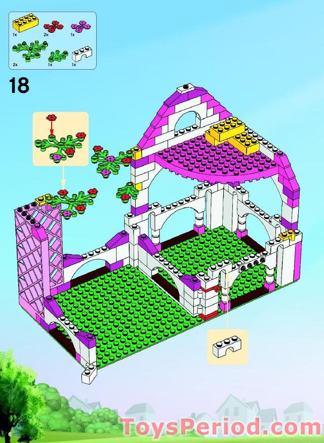 LEGO 7585 Pony Stable Instructions and Parts List