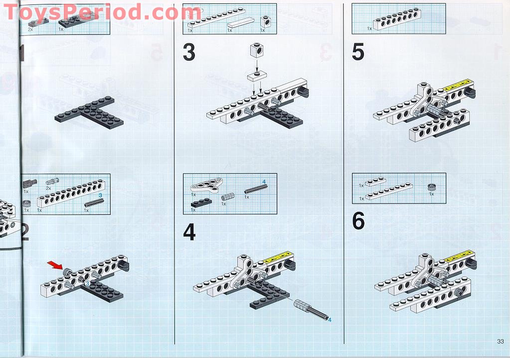 LEGO 8480 Space Shuttle Instructions and Parts List